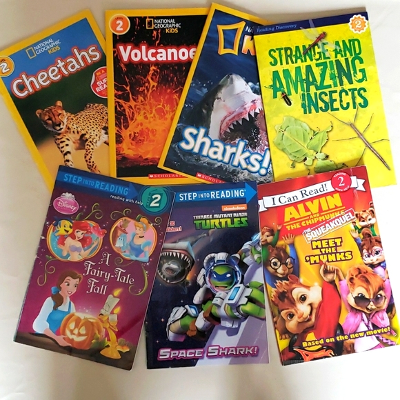 Scholastic | Other | Bundle Of Level 2 Step 2 Childrens Books Set Of 7 ...